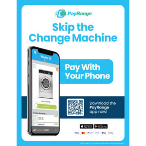 Shop PayRange for mobile payment solutions for laundry machines.